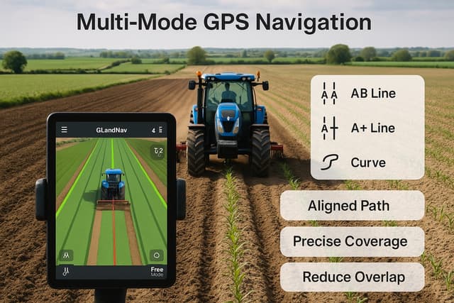 Download Tractor GPS – GLandNav Precision Farming App
